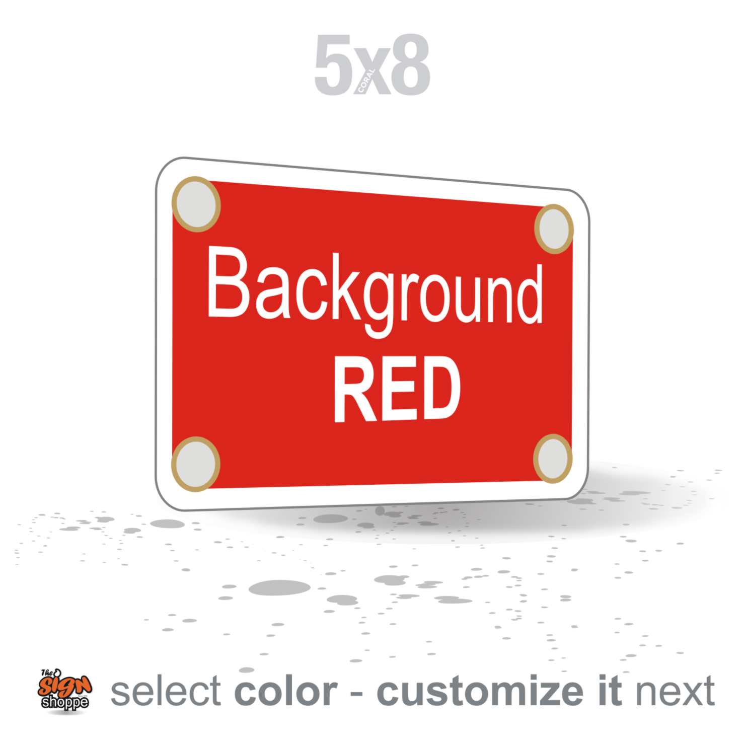 5x8 Riders red - The Sign Shoppe