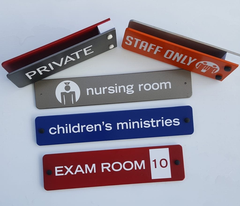 Plastic Office Signs 1 - The Sign Shoppe