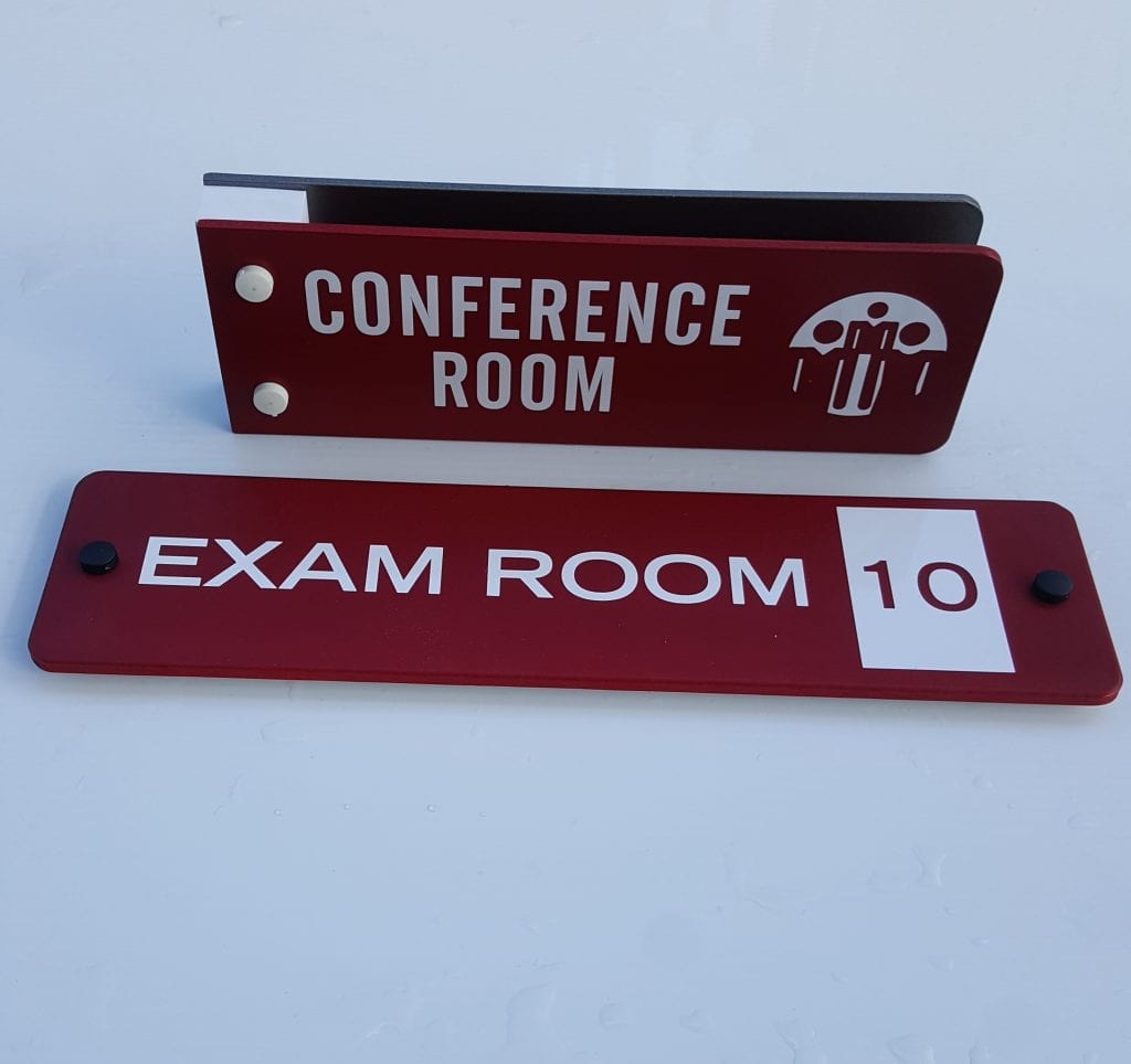 Plastic Office Signs 2 - The Sign Shoppe